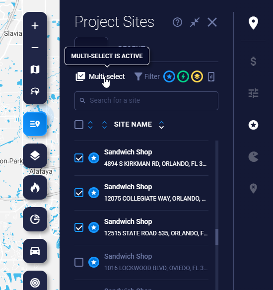 Project Sites